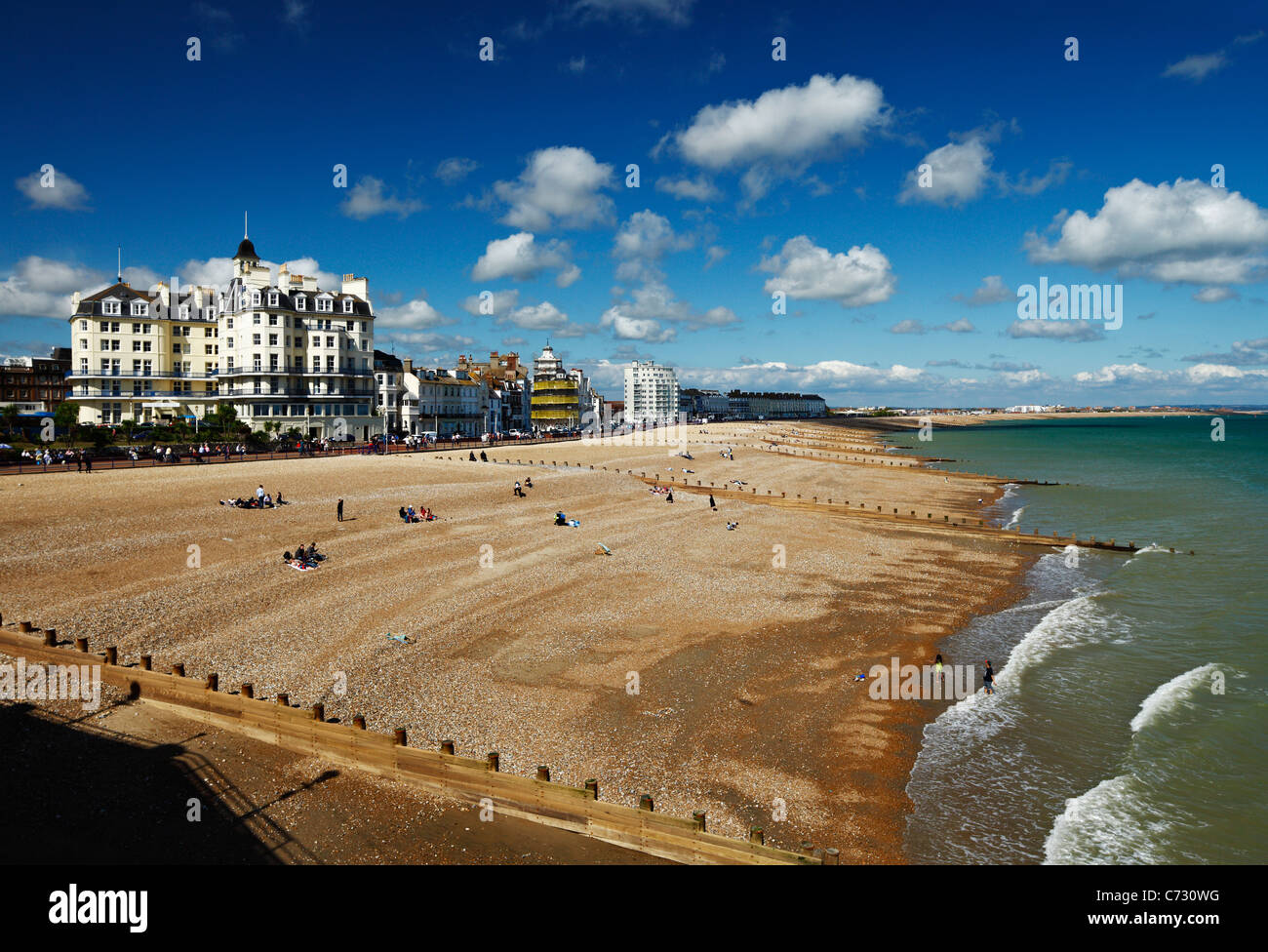 Eastbourne beach hi-res stock photography and images - Alamy