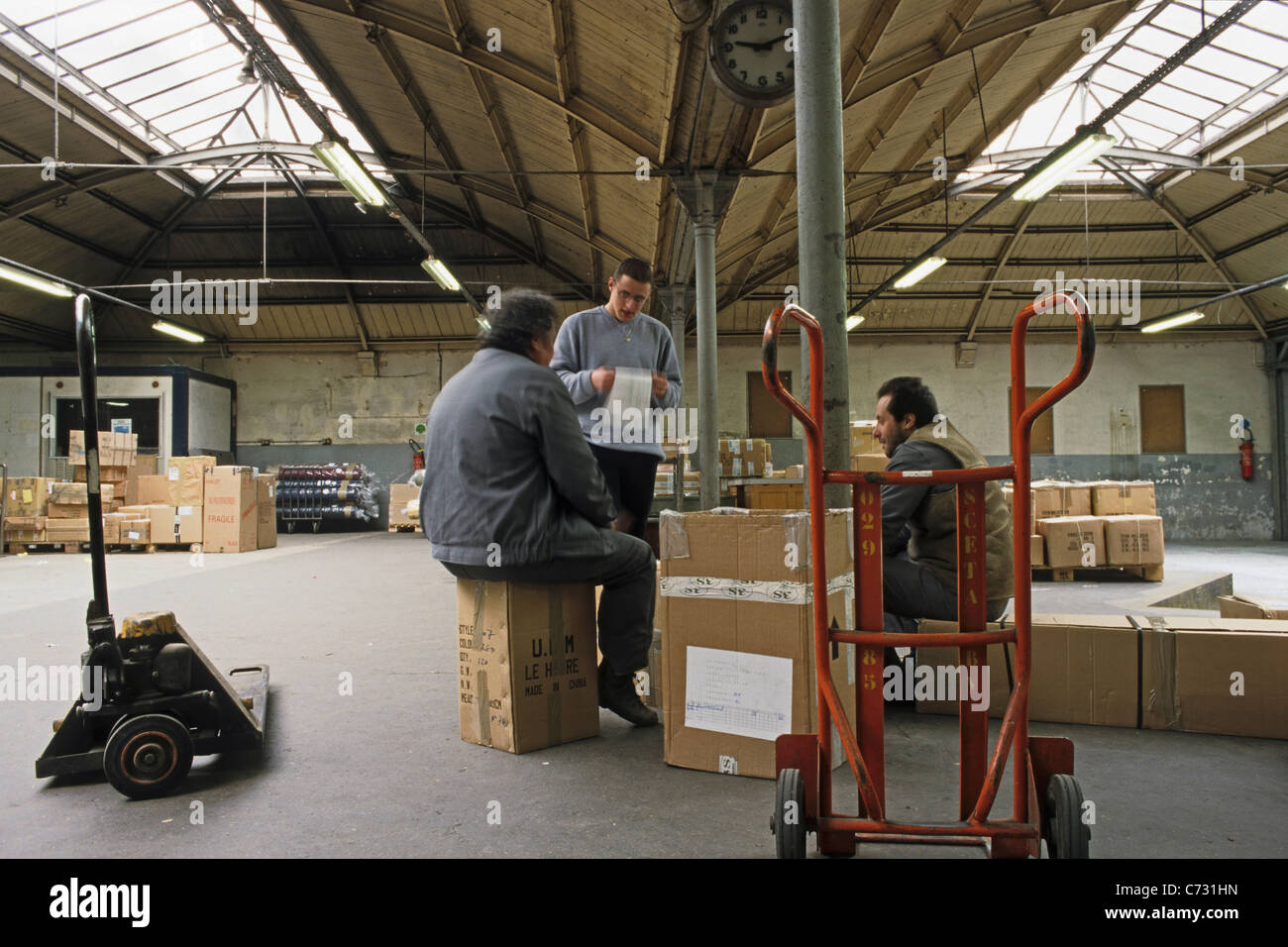 Goods transported by rail hi-res stock photography and images - Alamy