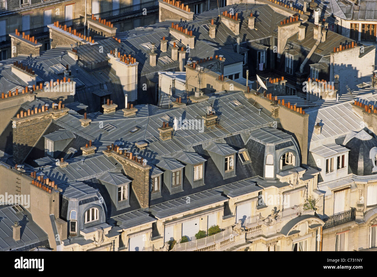 Rooftops of Paris, France Stock Photo - Alamy