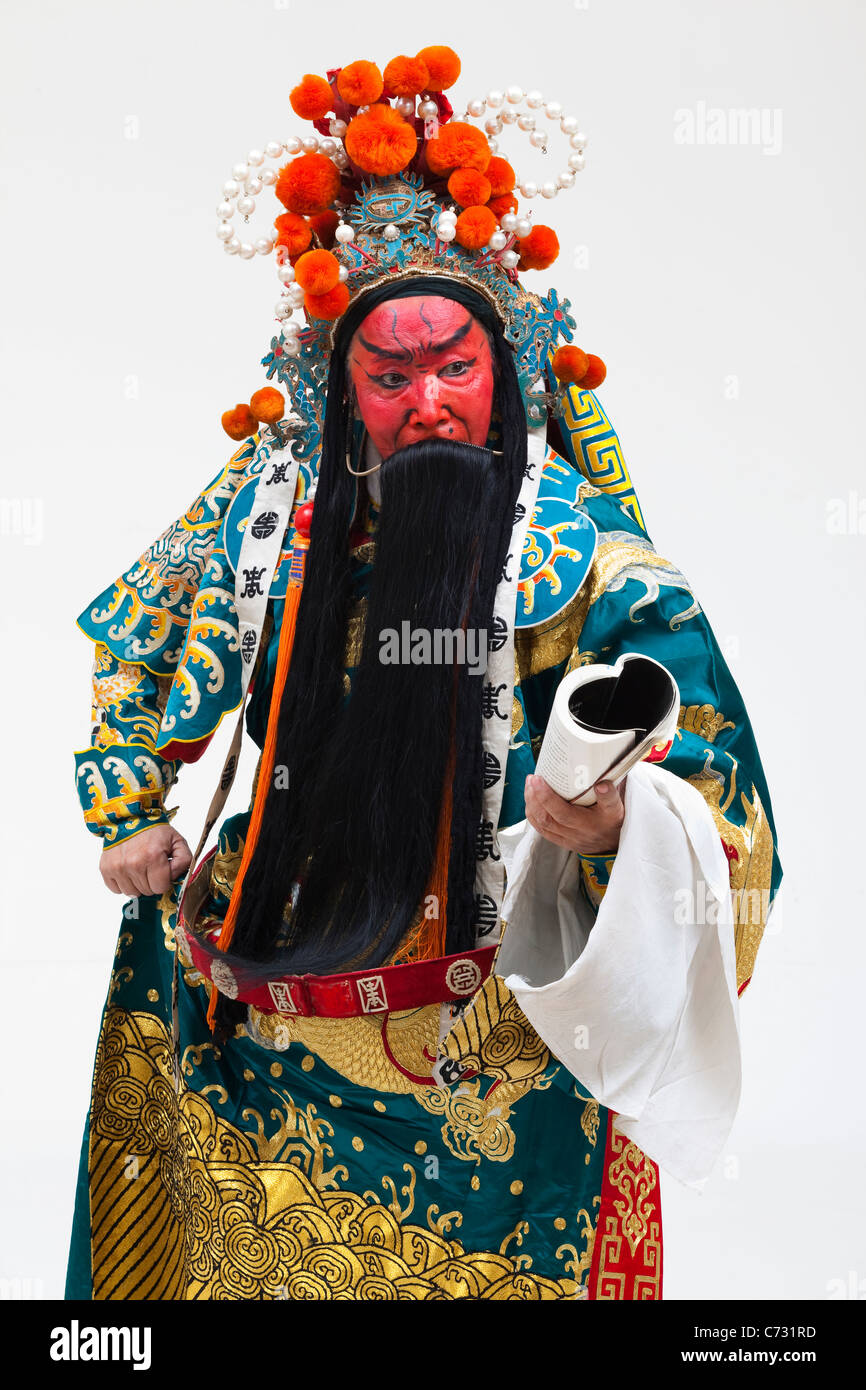 Guan Gong Beijing Opera Stock Photo - Alamy