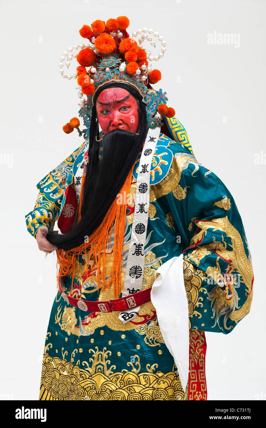 Guan Gong Beijing Opera Stock Photo - Alamy
