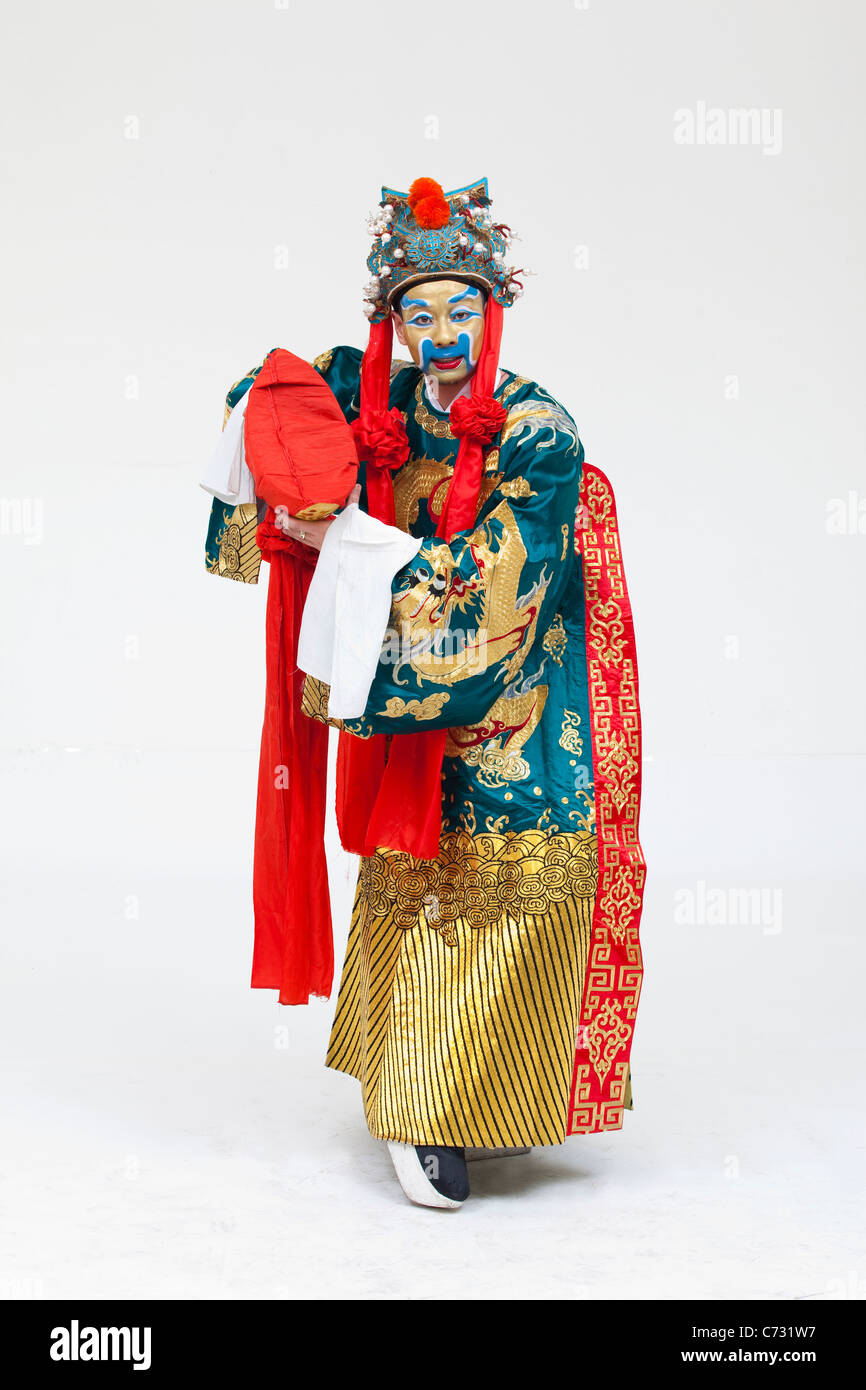 Opera god of wealth Stock Photo - Alamy