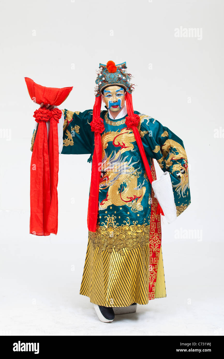 Opera god of wealth Stock Photo - Alamy