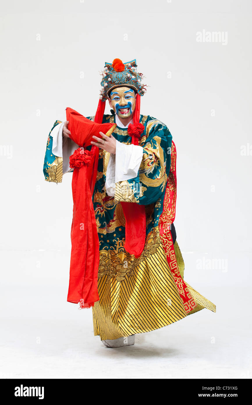 Opera god of wealth Stock Photo - Alamy