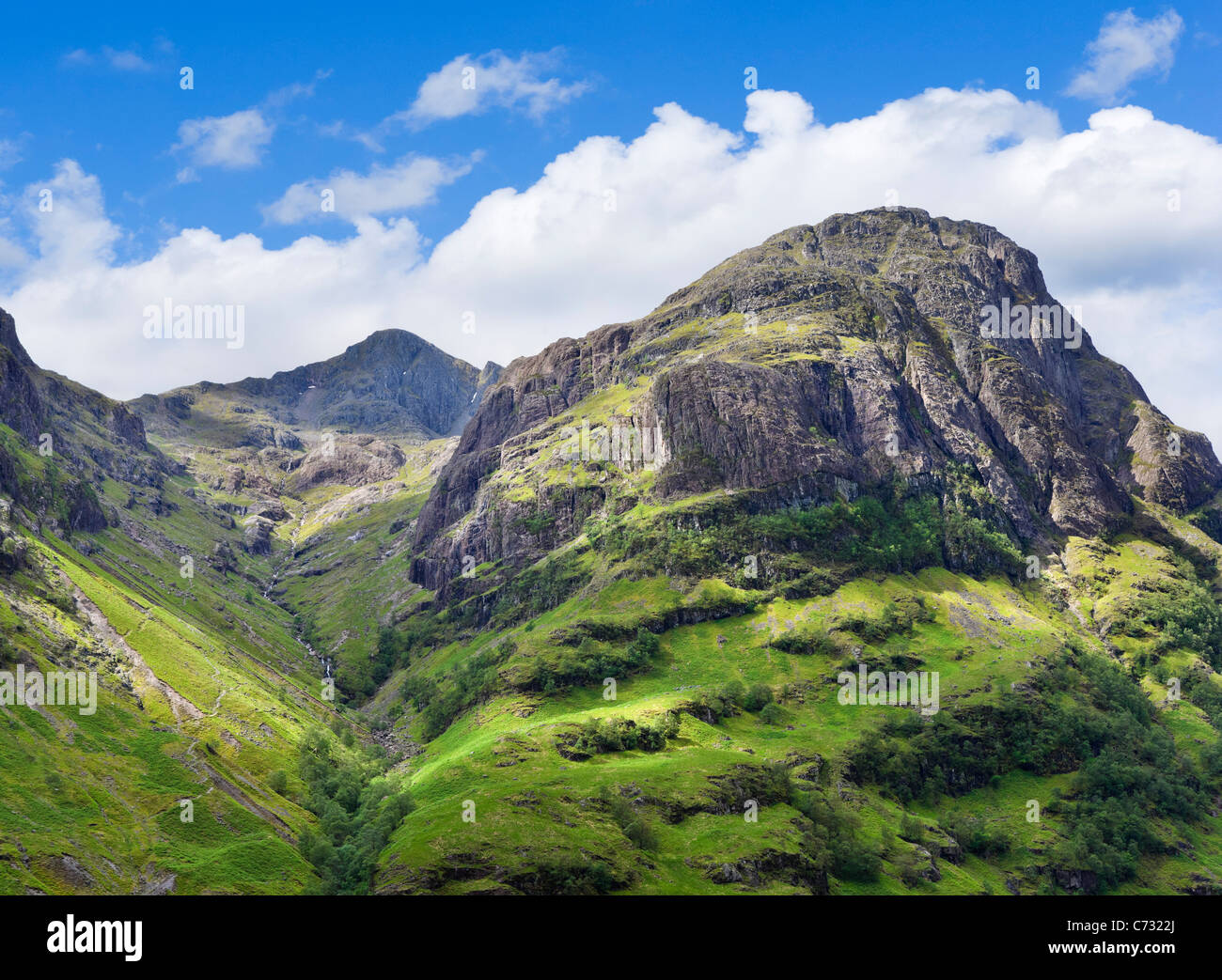 Stob Coire nan Lochan with Aonach Dubh to the right, Glen Coe, Scottish ...
