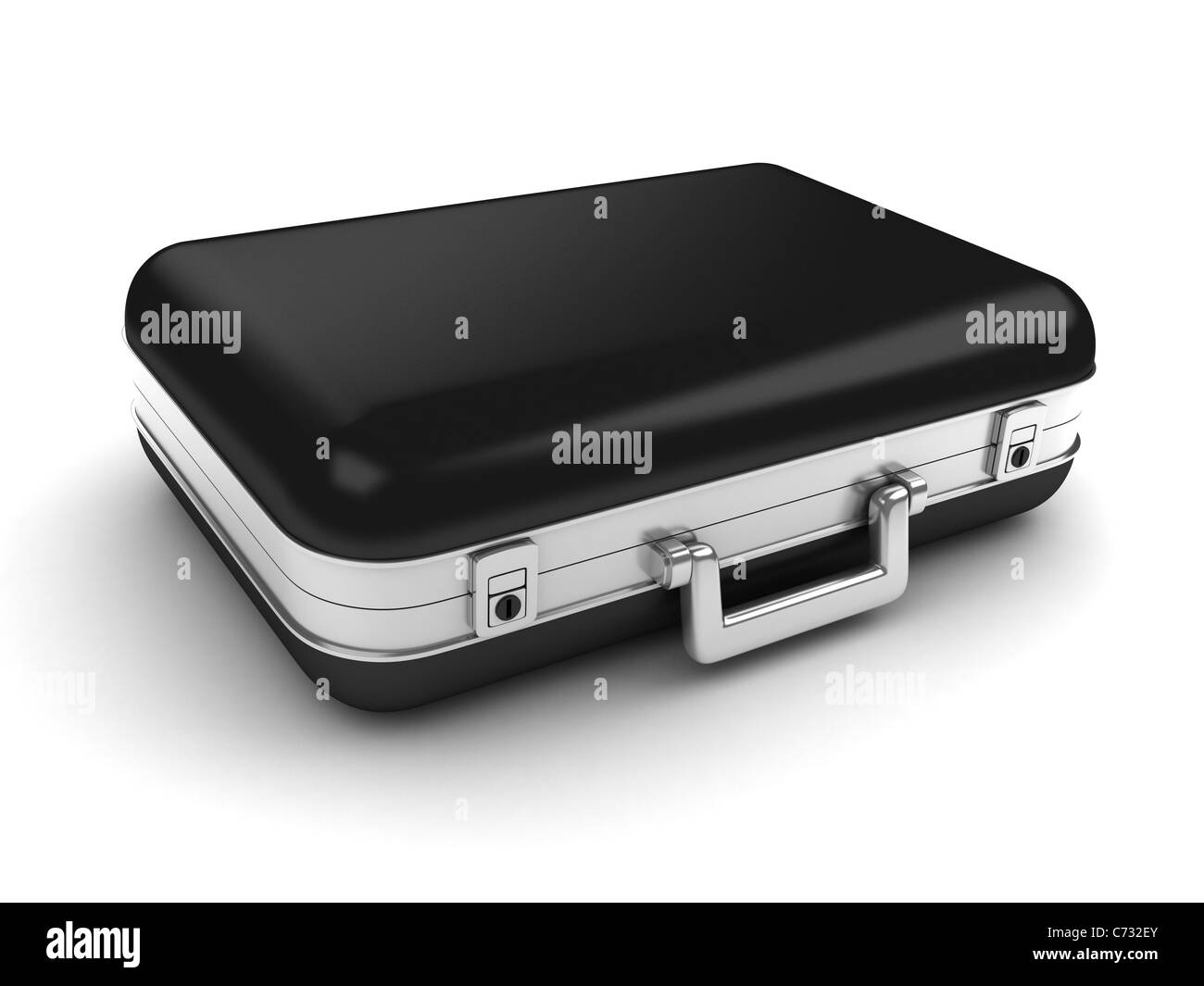 Lock case on white background (done in 3d Stock Photo - Alamy