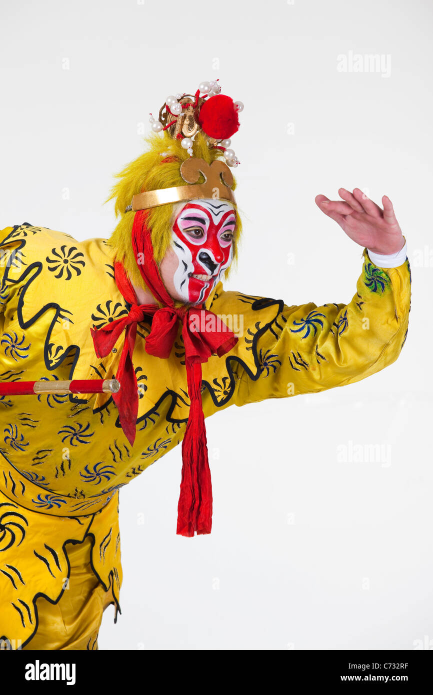 Peking Opera Monkey King Stock Photo - Alamy