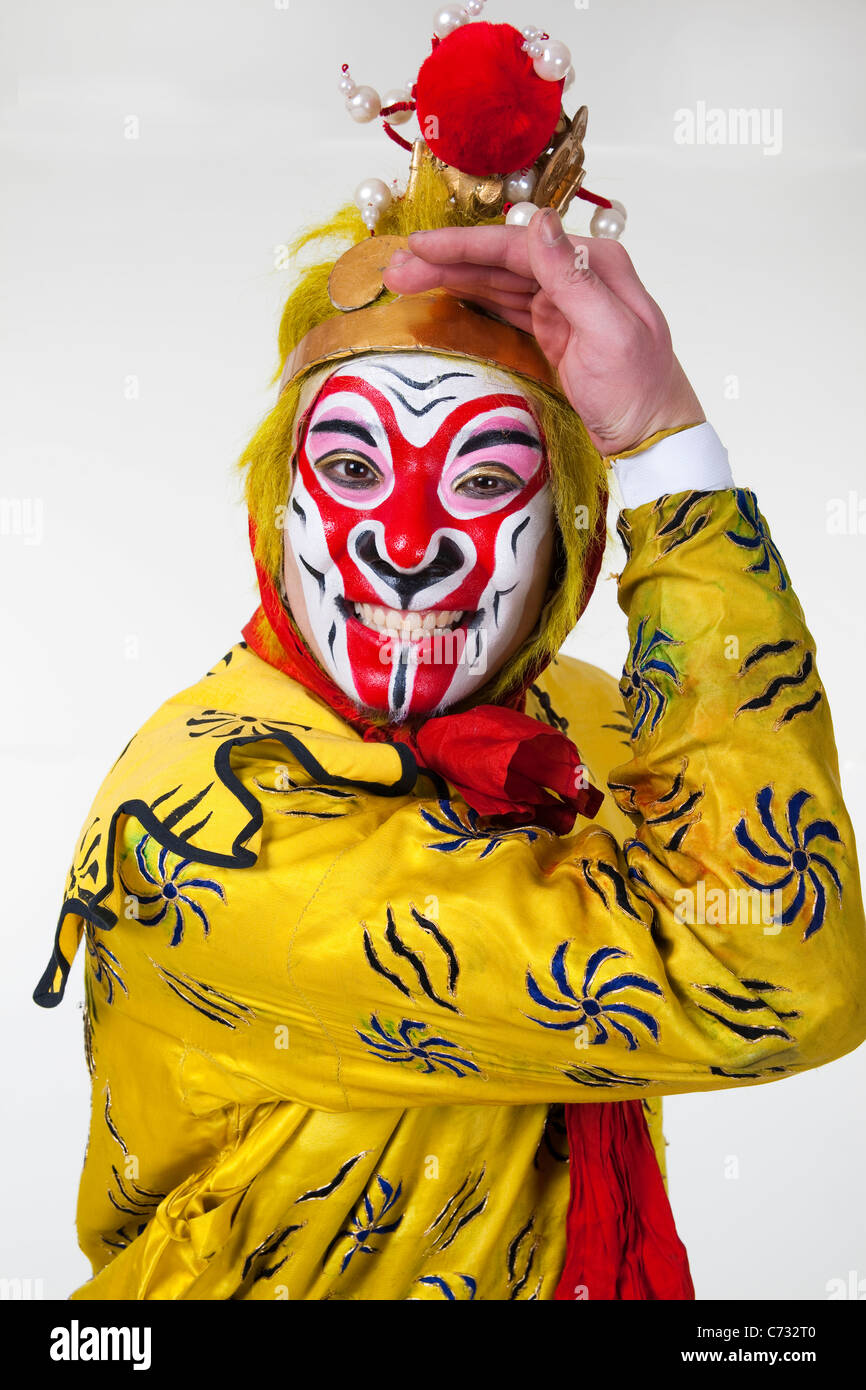 Peking Opera Monkey King Stock Photo - Alamy