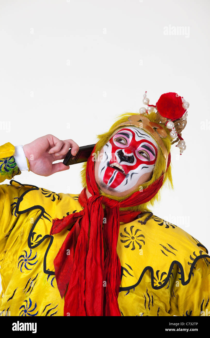Peking Opera Monkey King Stock Photo - Alamy