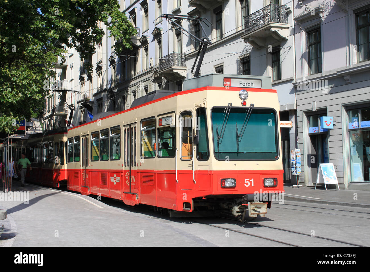 Ajgb tram swiss hi-res stock photography and images - Alamy