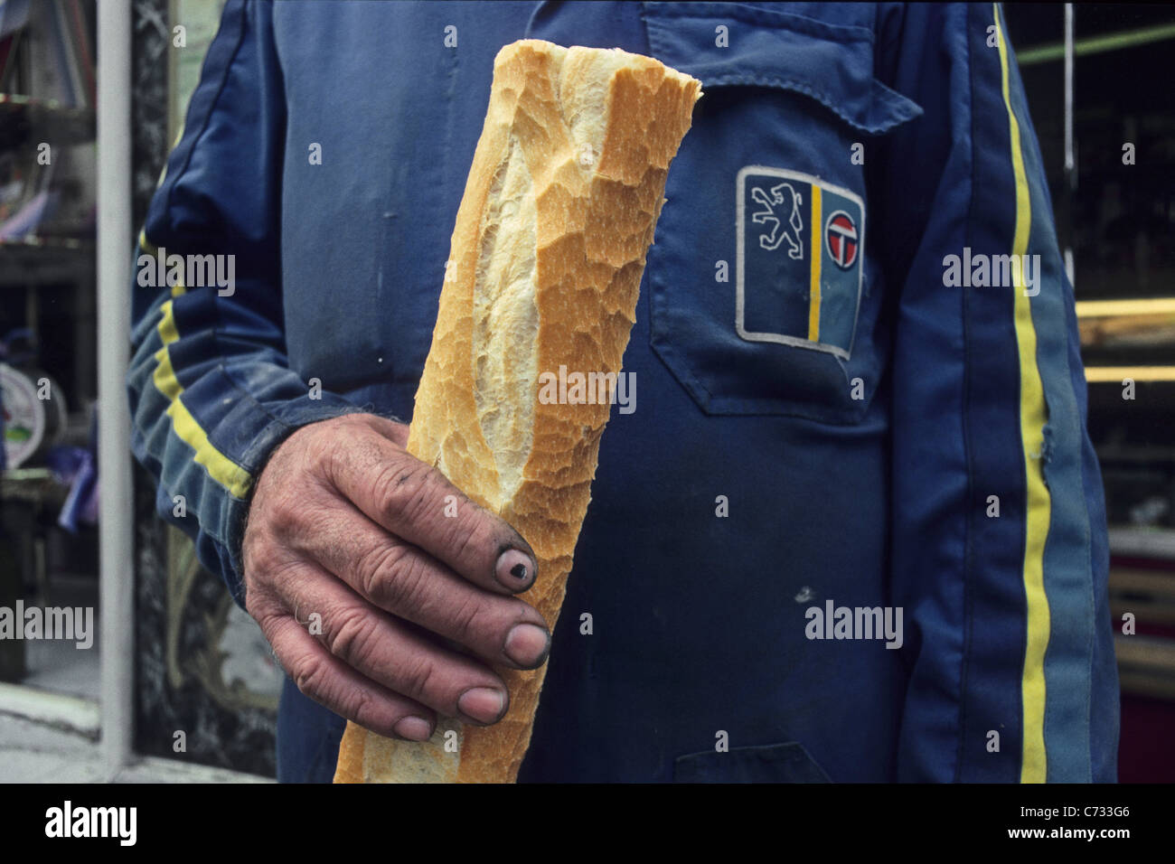 Baguette, French stick, Paris, France Stock Photo - Alamy