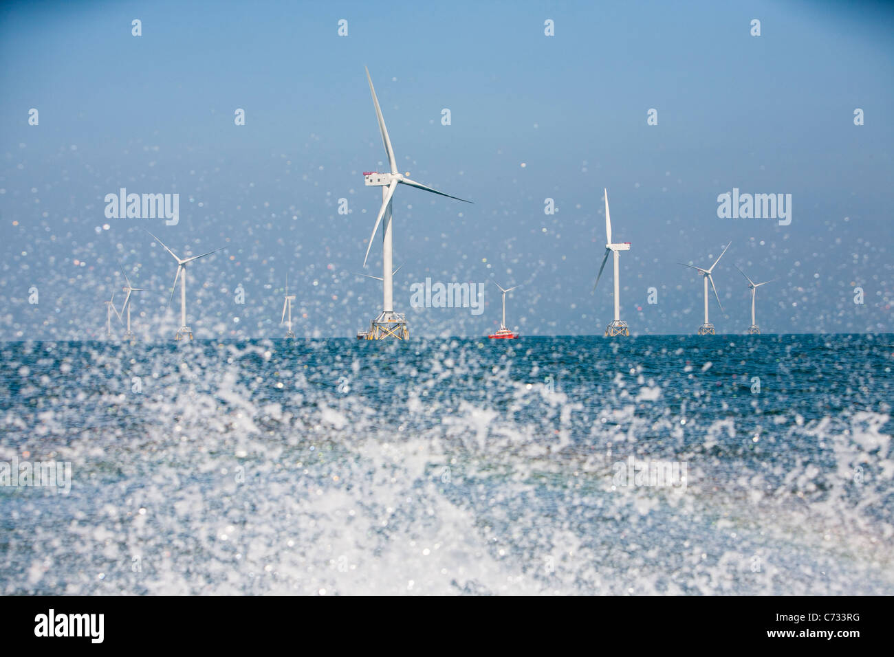 The Ormonde offshore wind farm whose 5Mw turbines are the most powerful ...