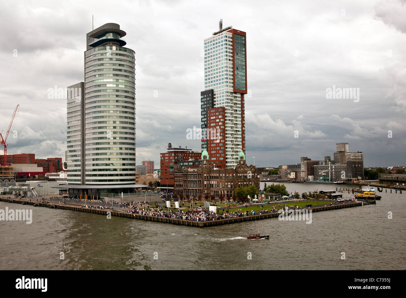 Cruise Ship Terminal; Port of Rotterdam;Europoort;Netherlands;Holland ...