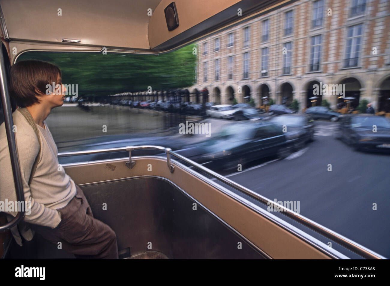 Open platform bus hi-res stock photography and images - Alamy