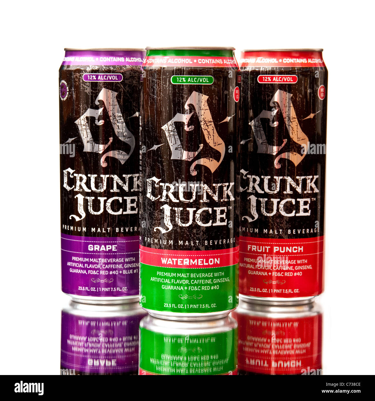 Crunk Juce a alcoholic energy drink that is as strong as wine (12%) and ...