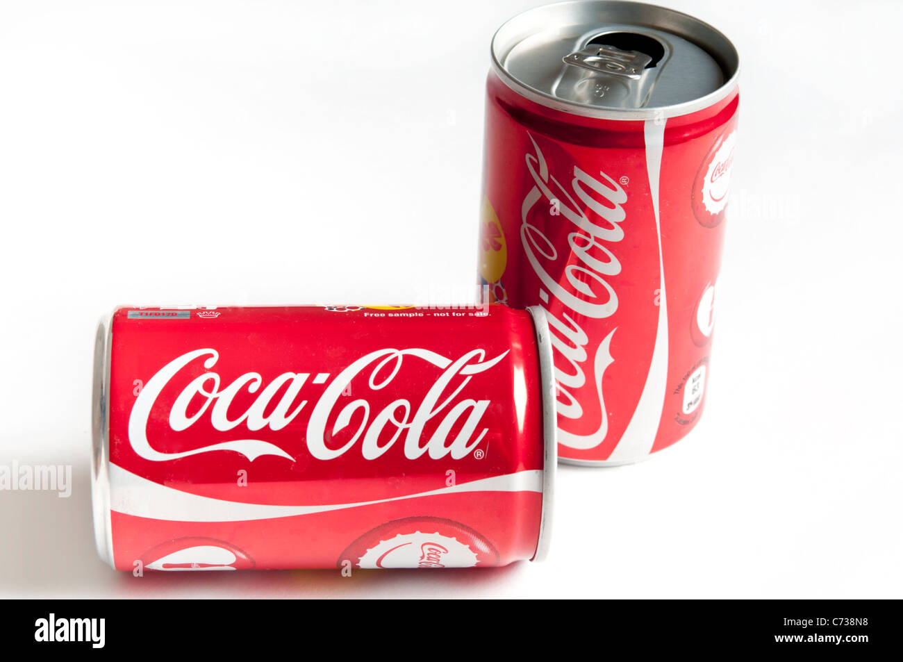 coca cola cans Stock Photo - Alamy