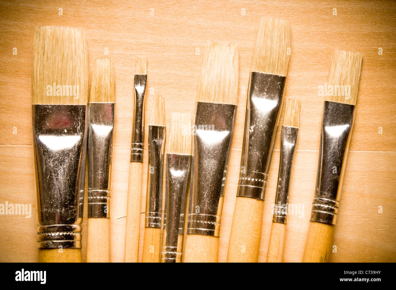 Painting brushes hi-res stock photography and images - Alamy