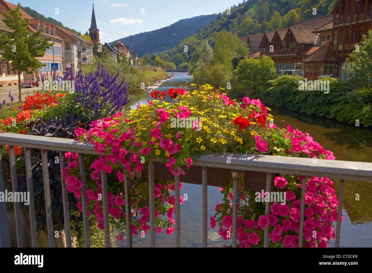 Historic River Rafting on the river Kinzig Wolfach Valley Kinzigtal ...