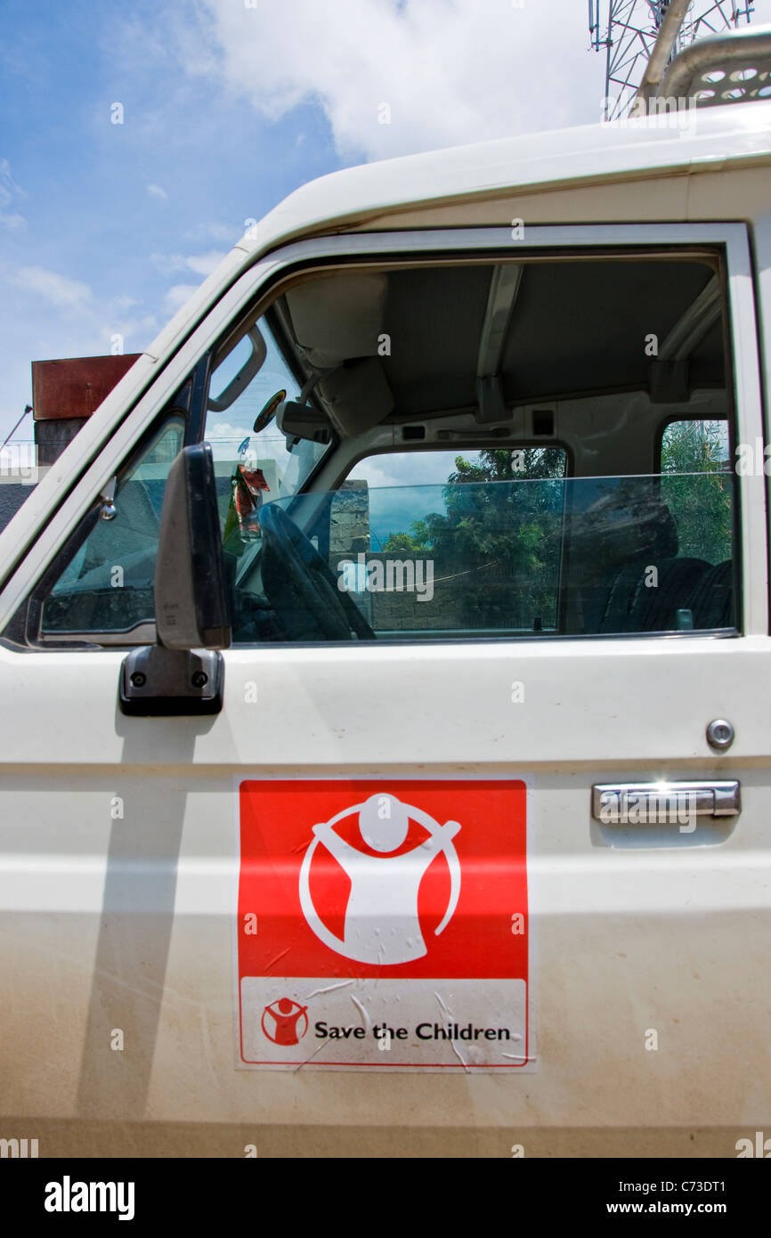 Save the children car hi-res stock photography and images - Alamy