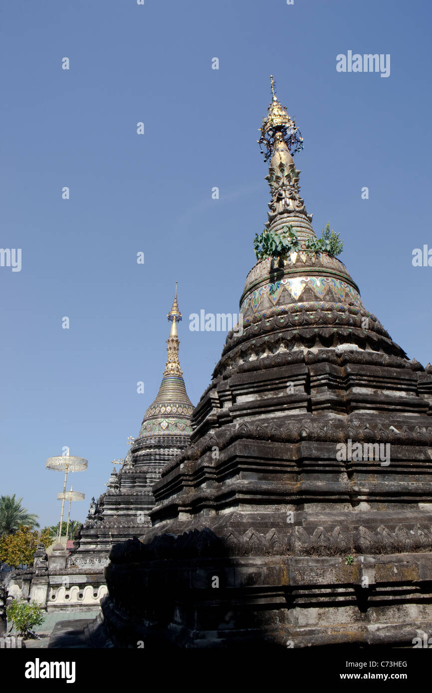 Wat Chetawan, Chiang Mai, Thailand Stock Photo - Alamy