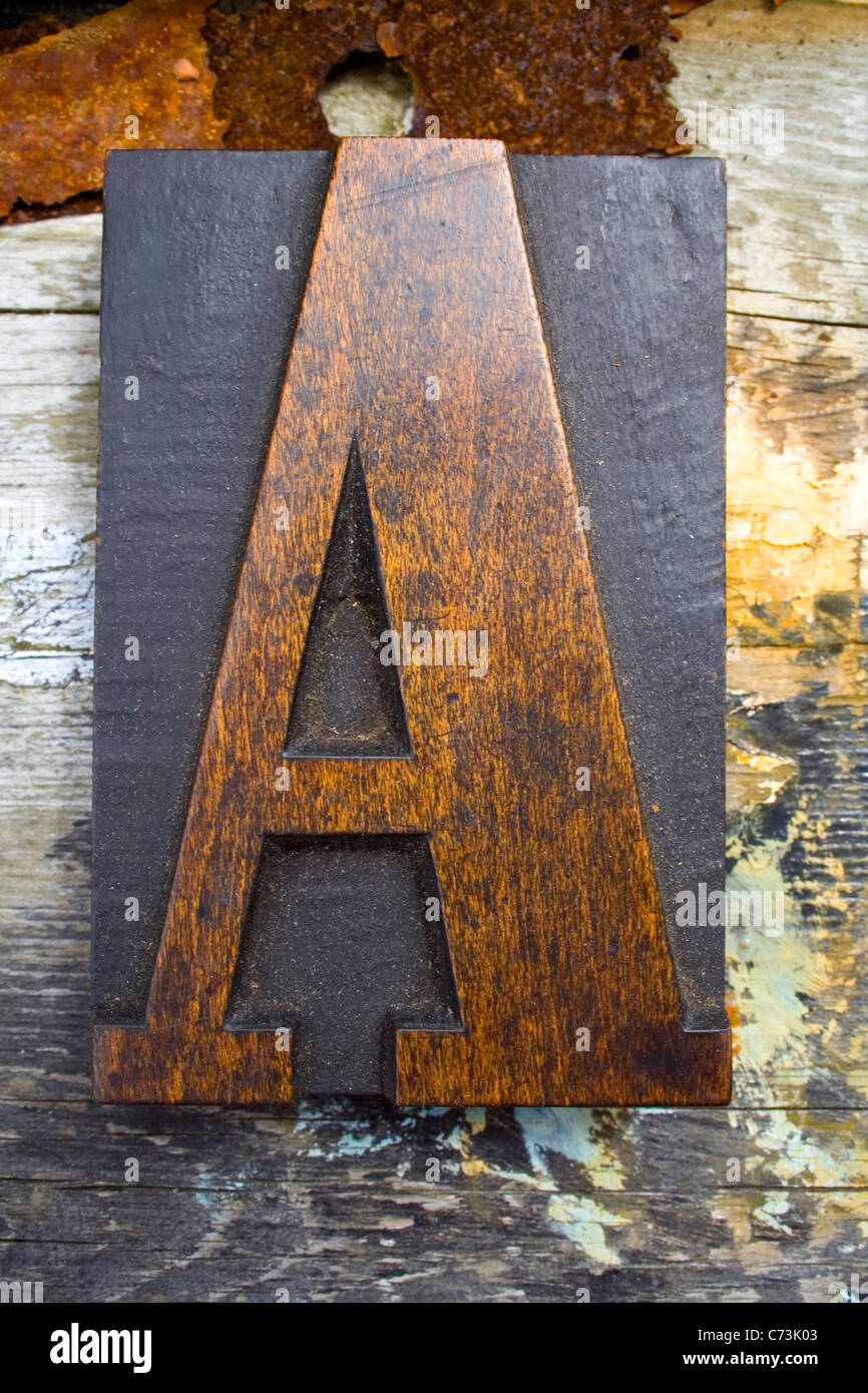 The letter a hi-res stock photography and images - Alamy
