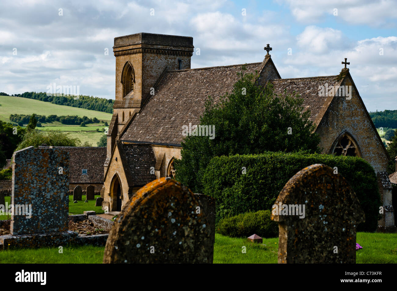 St. Barnabas Church, Snowshill, Cotswolds Stock Photo - Alamy