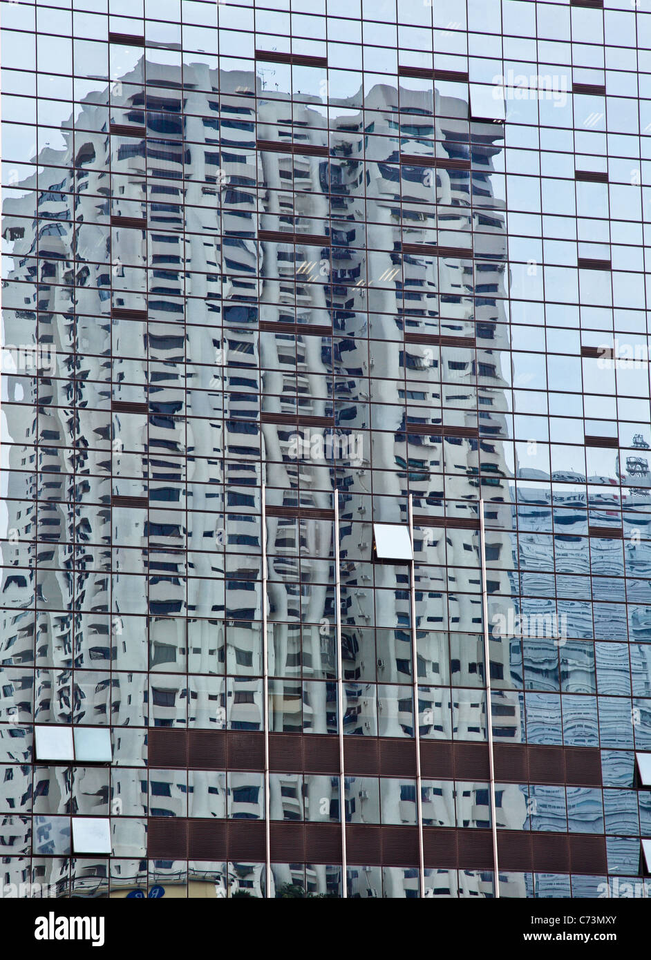 fine image of bulding reflection Stock Photo - Alamy