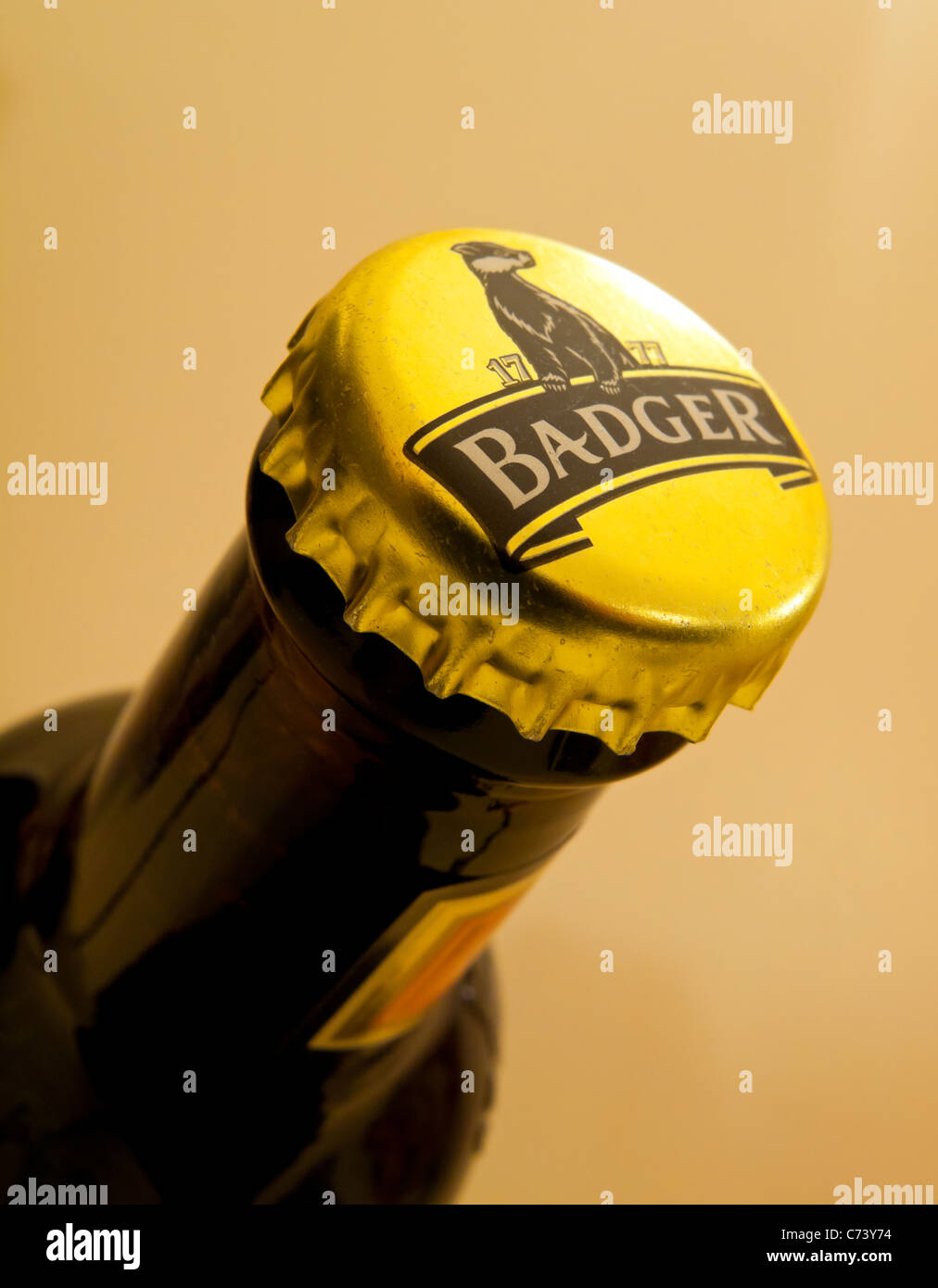 Bottle of premium british beer hi-res stock photography and images - Alamy