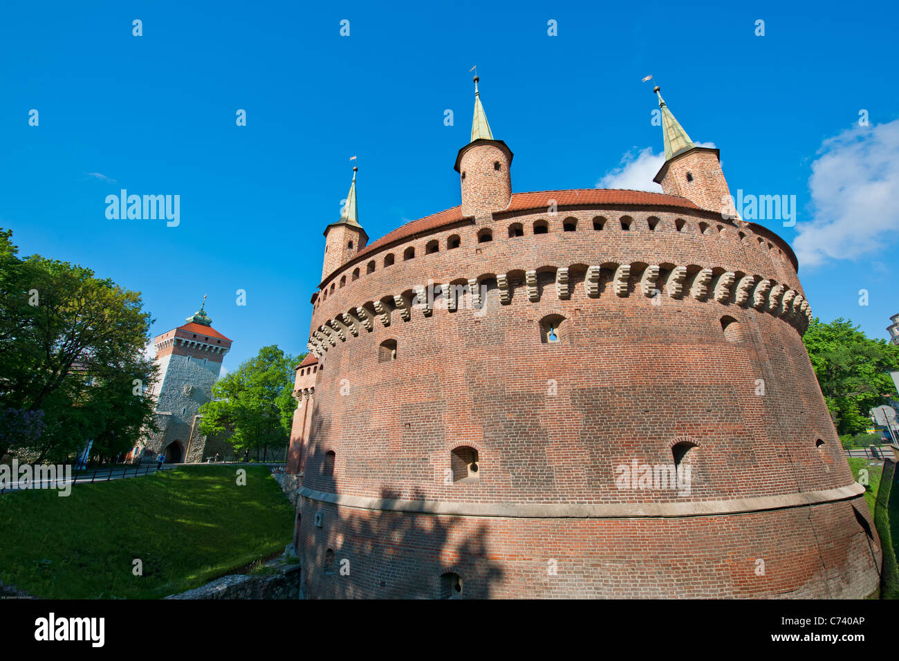 Castle Gate in Krakow, Poland Stock Photo - Alamy