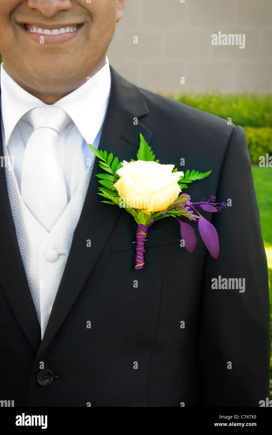 SUIT TEETH TIE TUX TUXEDO VERTICAL MARRY YOUNG YOUNGSTER YOUTH INDIAN ...