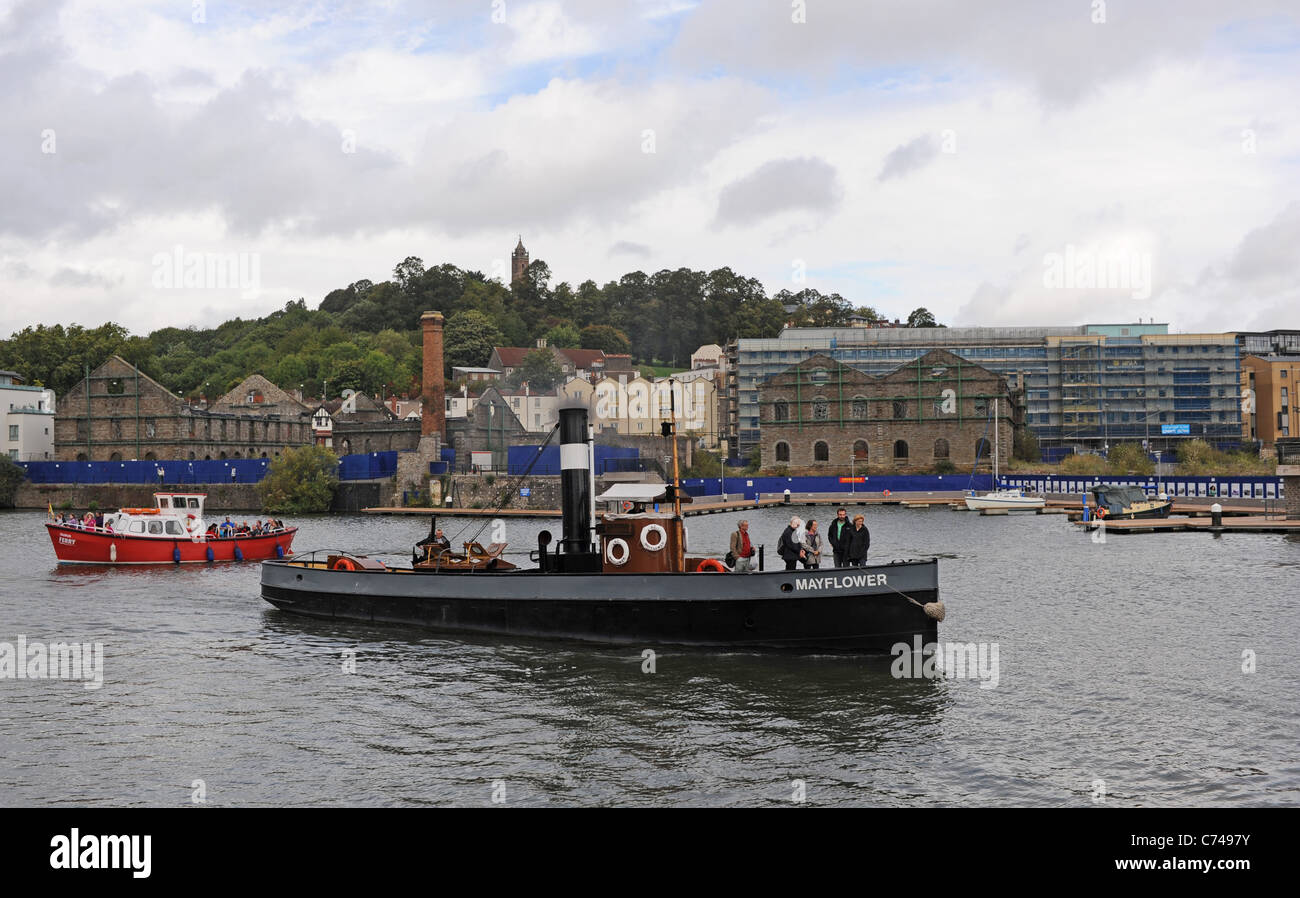 The Mayflower is the oldest steam tug photographed here in Bristol ...
