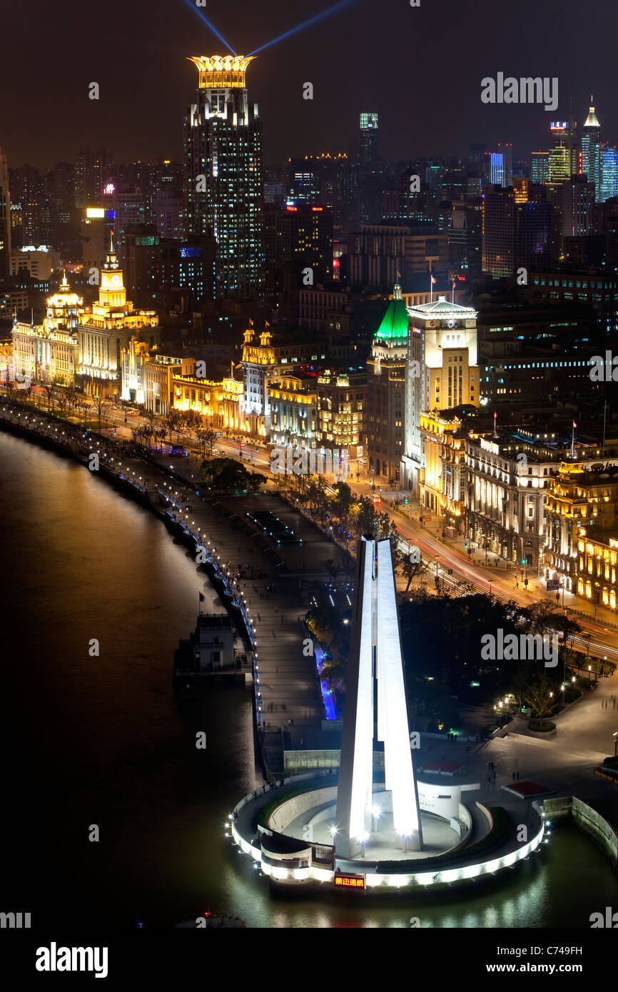 Night view of shanghai hi-res stock photography and images - Alamy