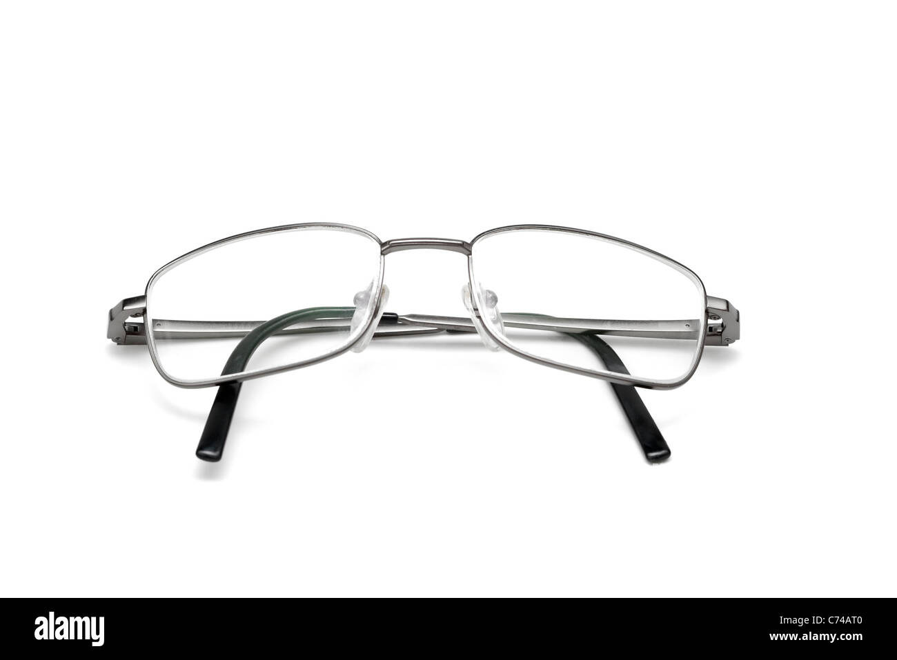 Eyeglasses isolated on white background Stock Photo - Alamy
