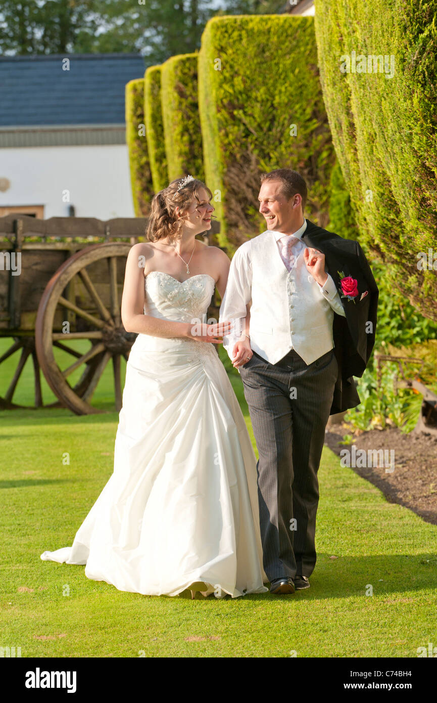 Bride and Groom Stock Photo - Alamy