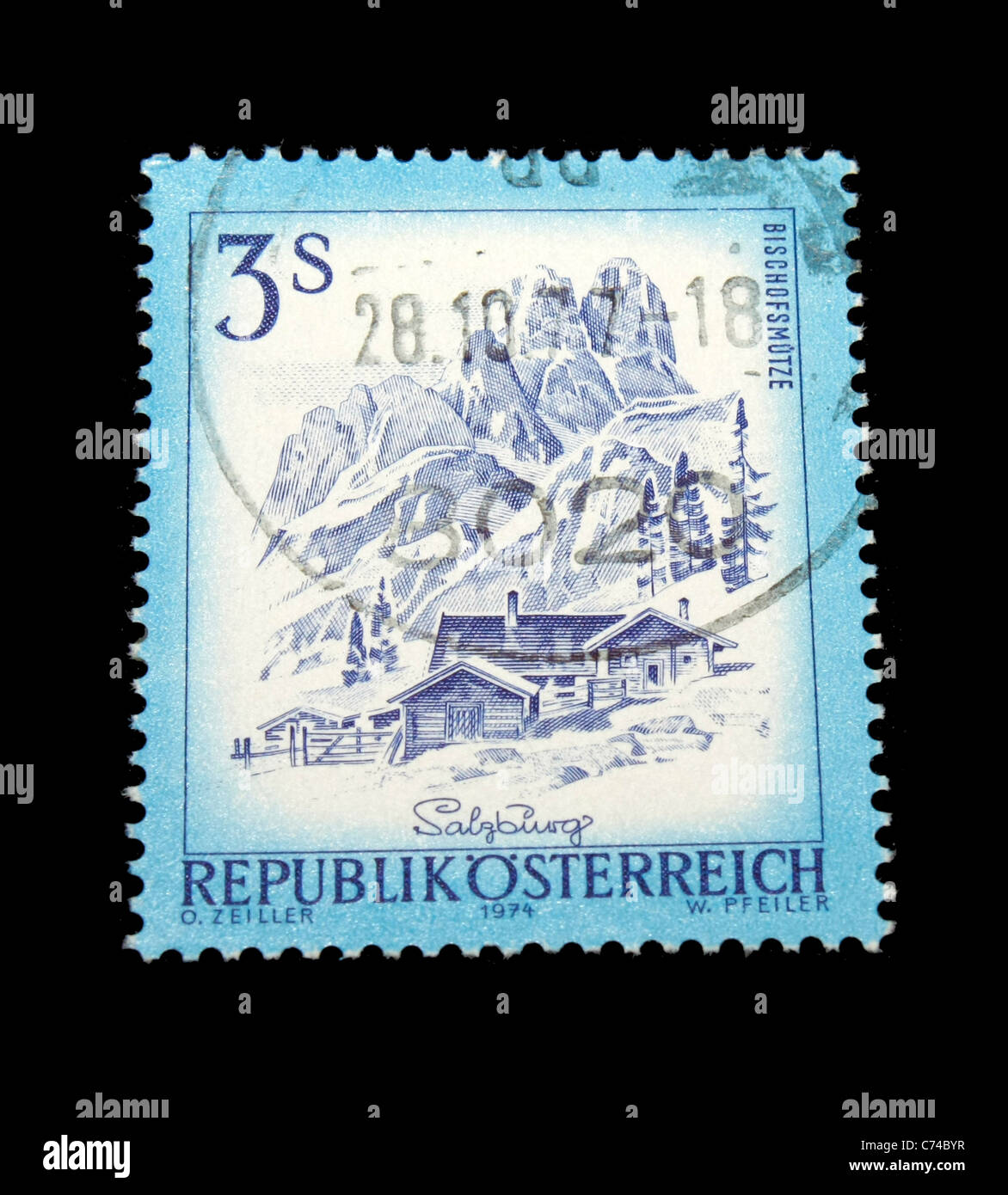 Austrian postage stamp hi-res stock photography and images - Alamy