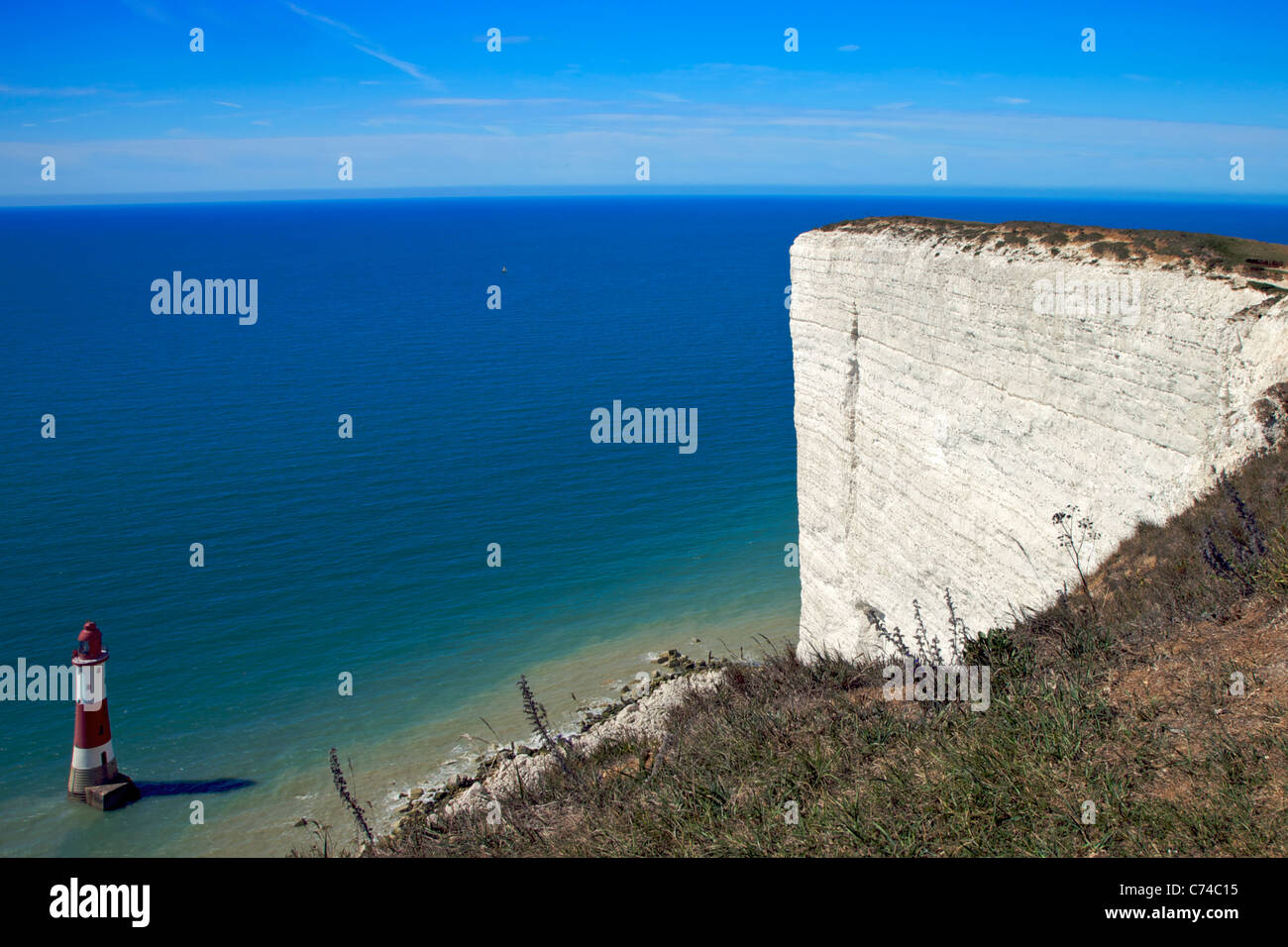 Beachy Head lighthouse Stock Photo - Alamy