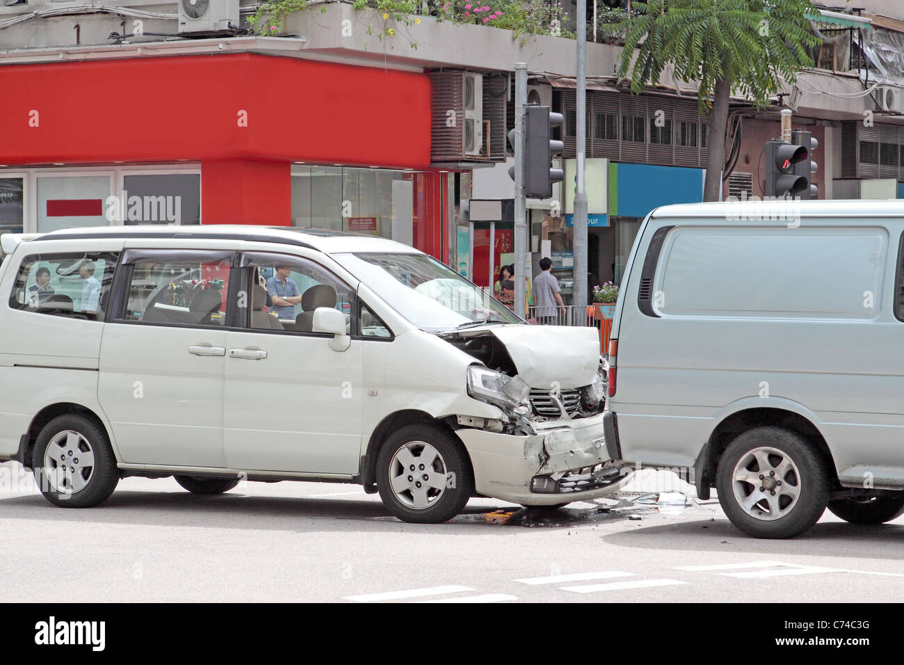 Car accident Stock Photo - Alamy