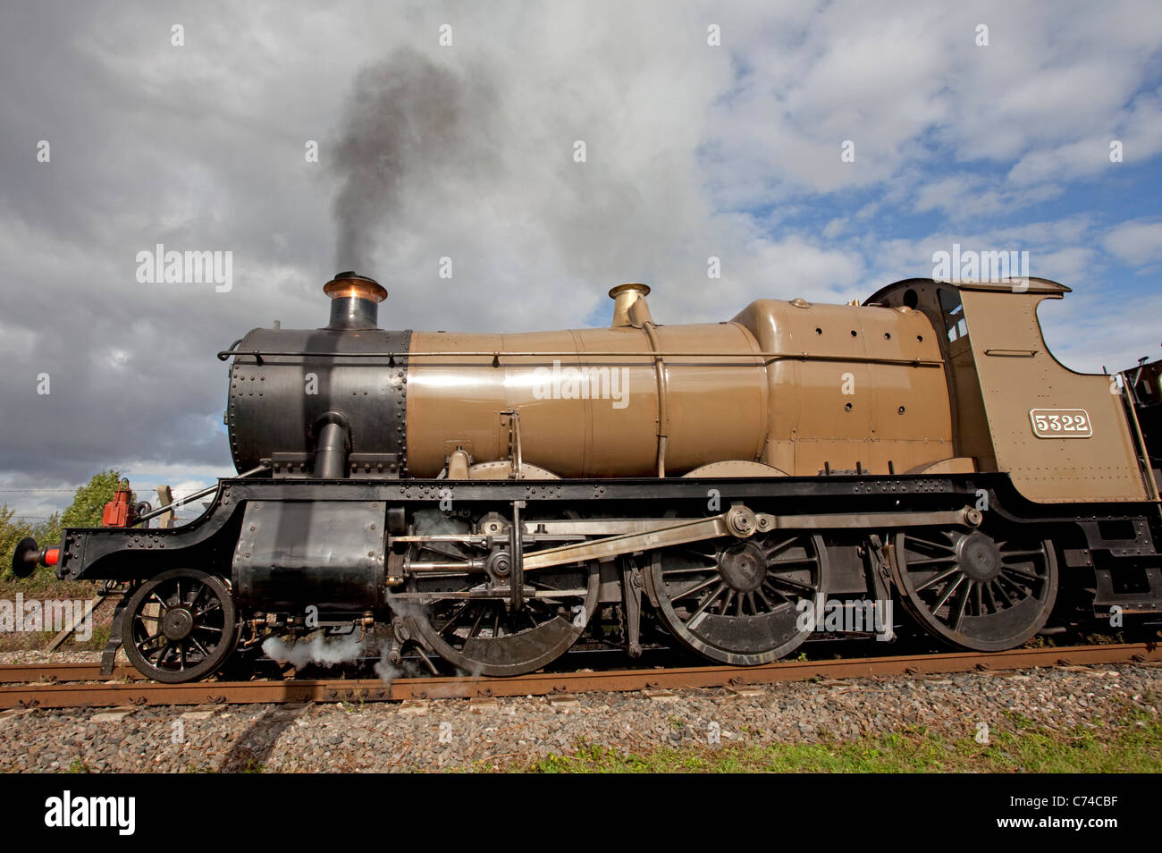 number 5322 locomotive Stock Photo - Alamy