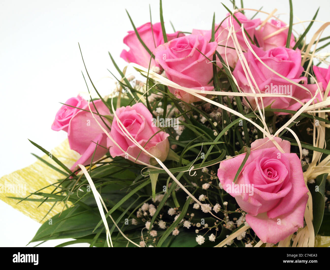 Rose flower bouquet Stock Photo - Alamy