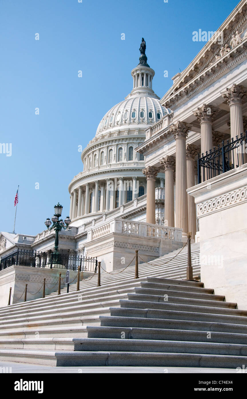 The Capitol Building in Washington DC, United States of America Stock ...