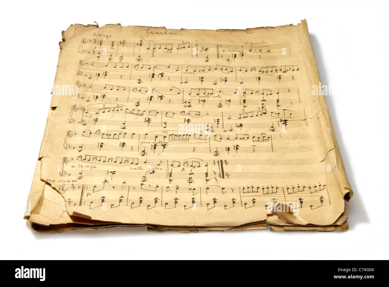 Handwritten note clef hi-res stock photography and images - Alamy