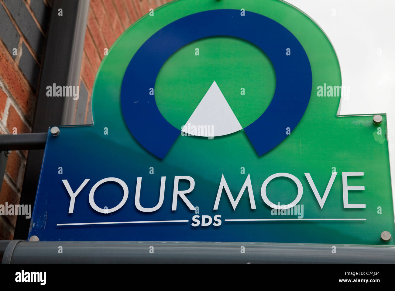 Your Move estate agent on a local high street Nottingham England UK ...