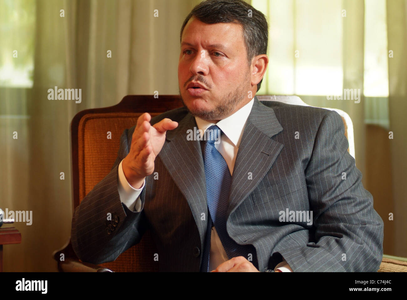 King abdullah ii hi-res stock photography and images - Alamy