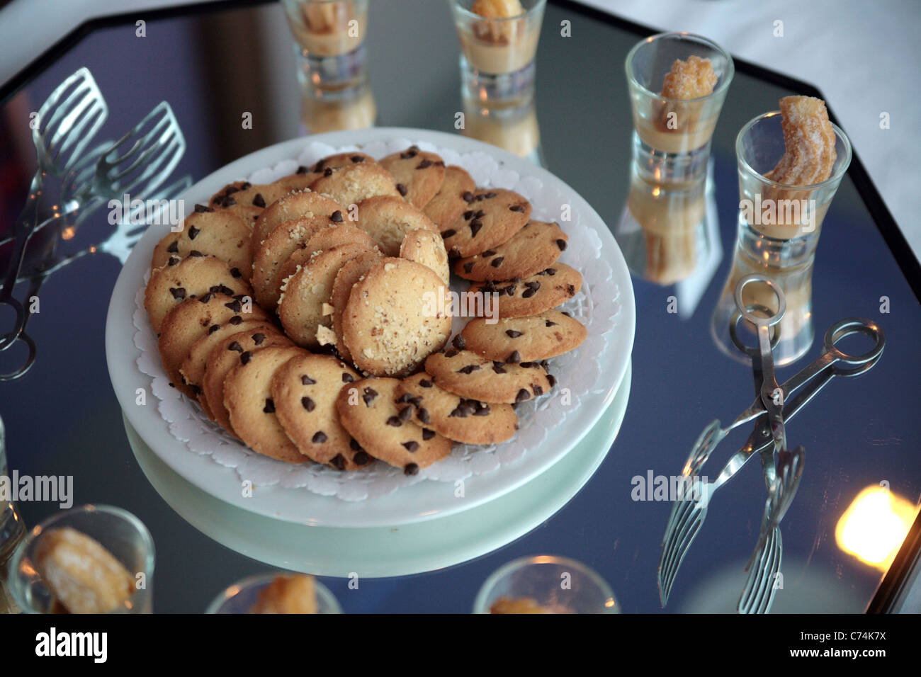 Views of food from a buffet in a five star hotel Stock Photo - Alamy