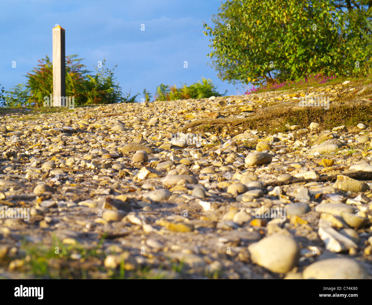 Stone pathway marker hi-res stock photography and images - Alamy