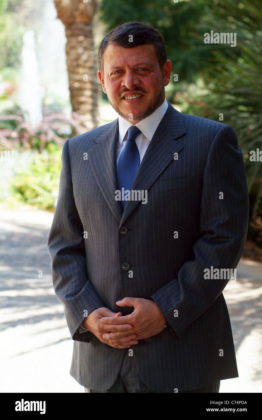 King abdullah ii hi-res stock photography and images - Alamy