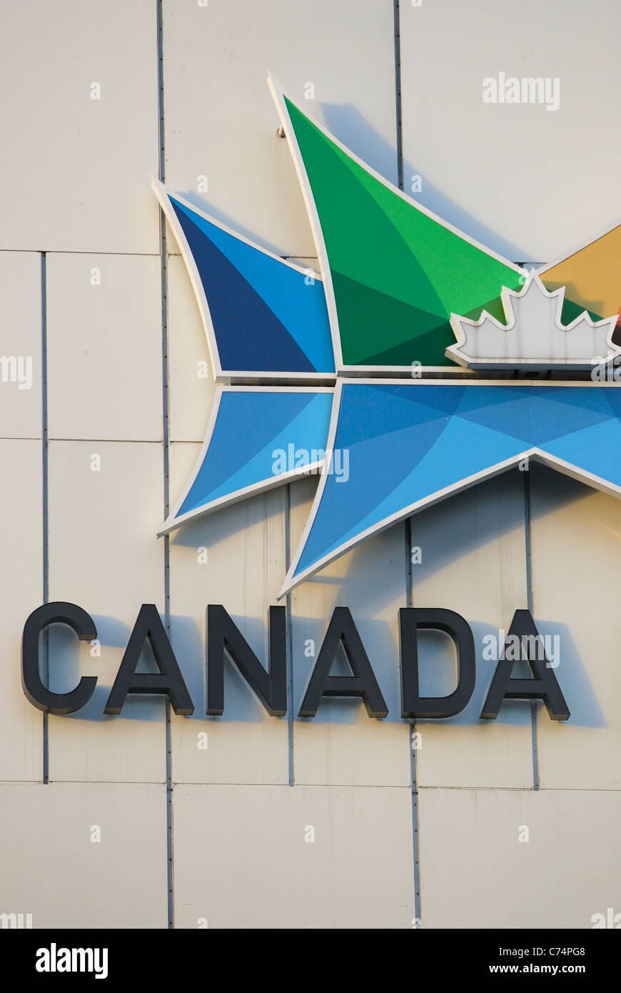 Canada place logo hi-res stock photography and images - Alamy