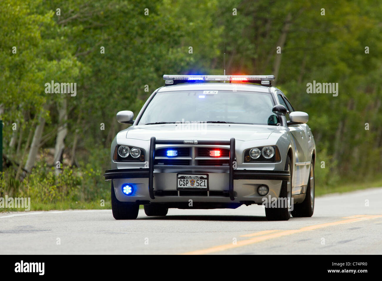 State police car hi-res stock photography and images - Alamy