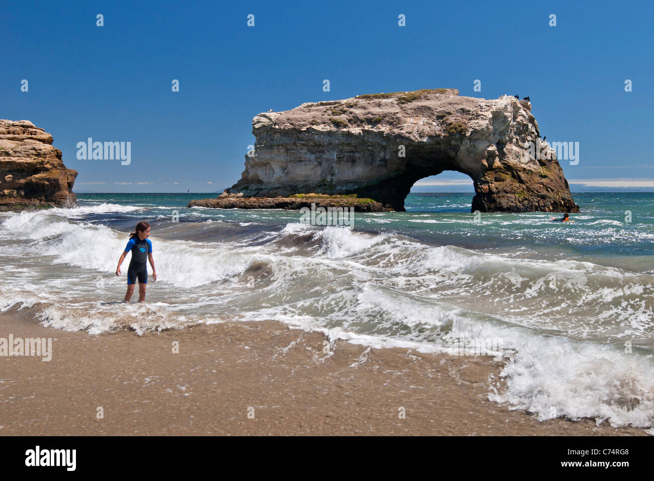 Santa Cruz Natural Bridges High Resolution Stock Photography and Images ...