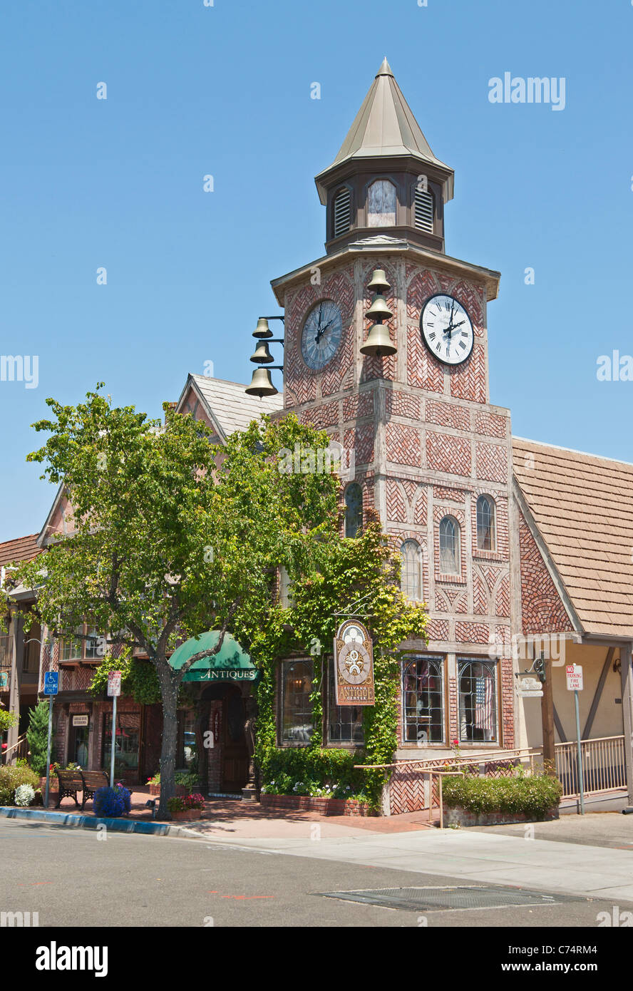Danish clock tower hi-res stock photography and images - Alamy
